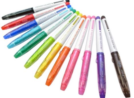 Friction Color Erasable Gel Pens | J-Subculture News